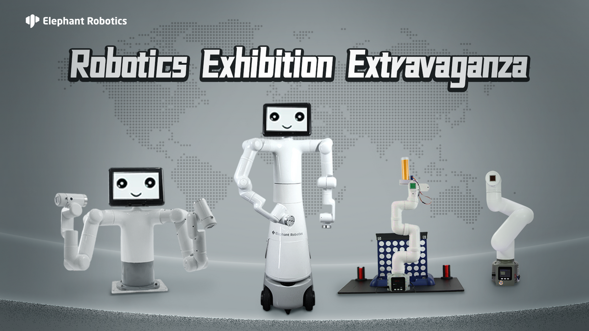 Elephant Robotics Showcases Innovations at International Robotics Events