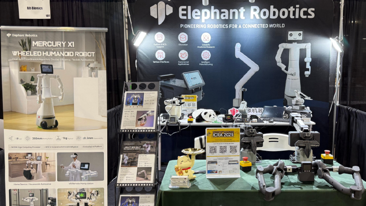 Global Spotlight: Elephant Robotics at Five Key Robotics and Tech Fairs