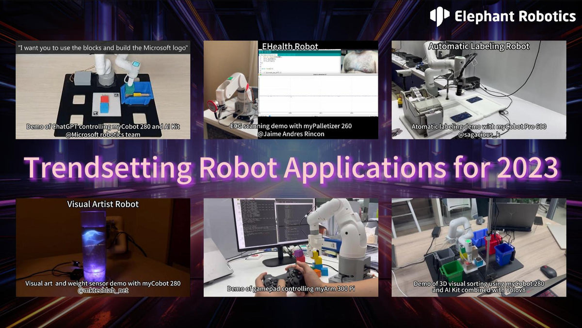 Elephant Robotics Celebrates a Year of Innovation and Collaboration in