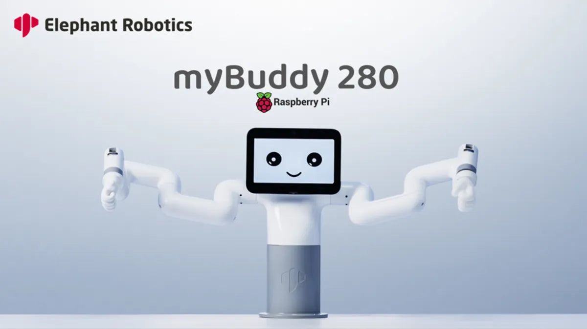 myBuddy, a Dual-Arm Collaborative Robot Powered by Raspberry Pi – Elephant Robotics