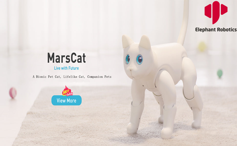 MarsCat: World's First Fully Autonomous Robot Cat – Elephant Robotics