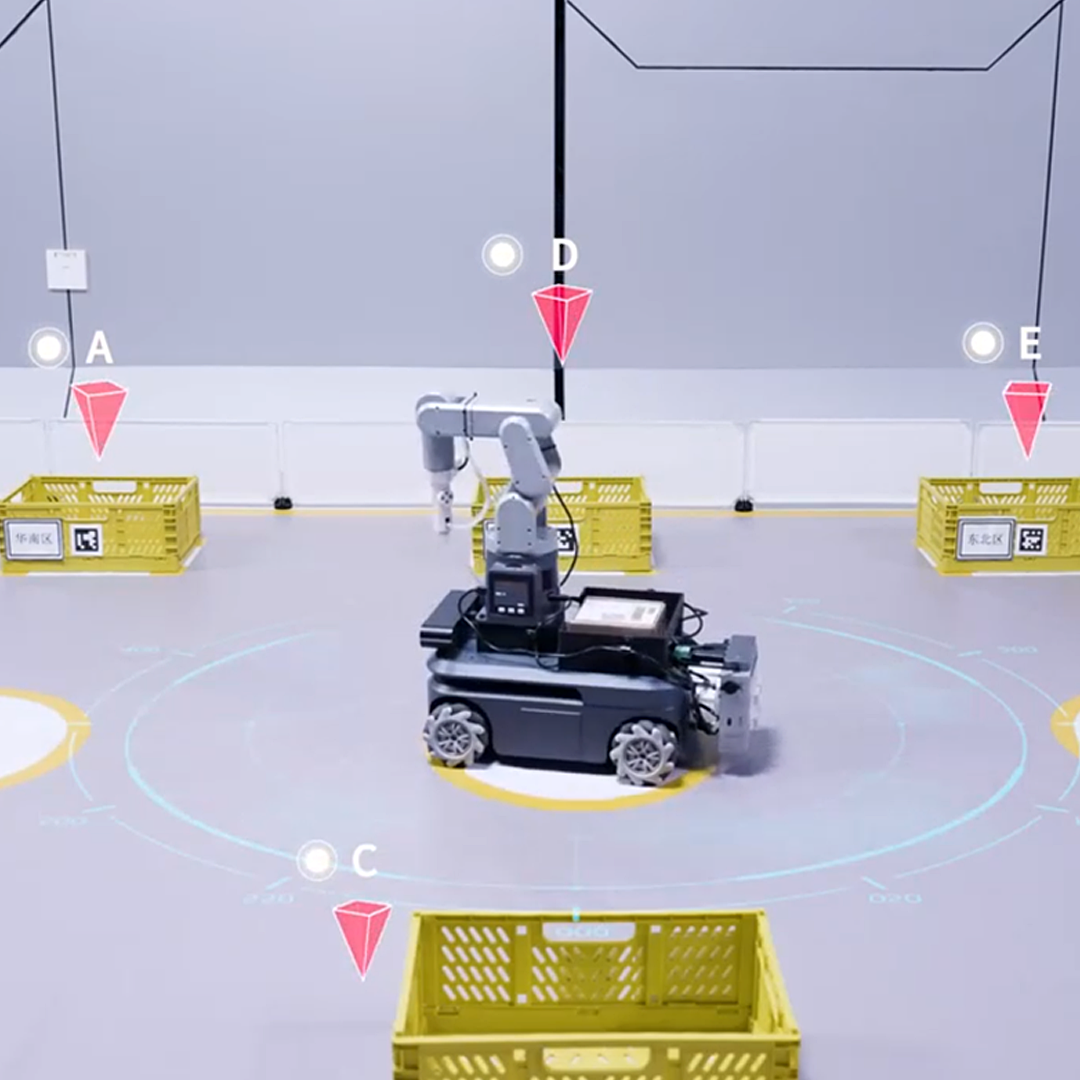 Elephant Robotics myAGV Compound Robot Intelligent Logistics Kit